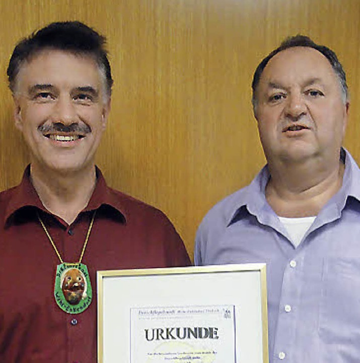 Zahlreiche Ehrungen zum Jubiläum der Dröschflegel - Wehr - Badische Zeitung