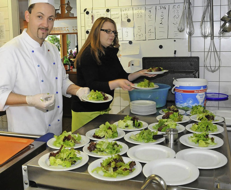 Daniel Scherr ist seit einem halben Jahr Küchenchef der Kaffeemühle ...