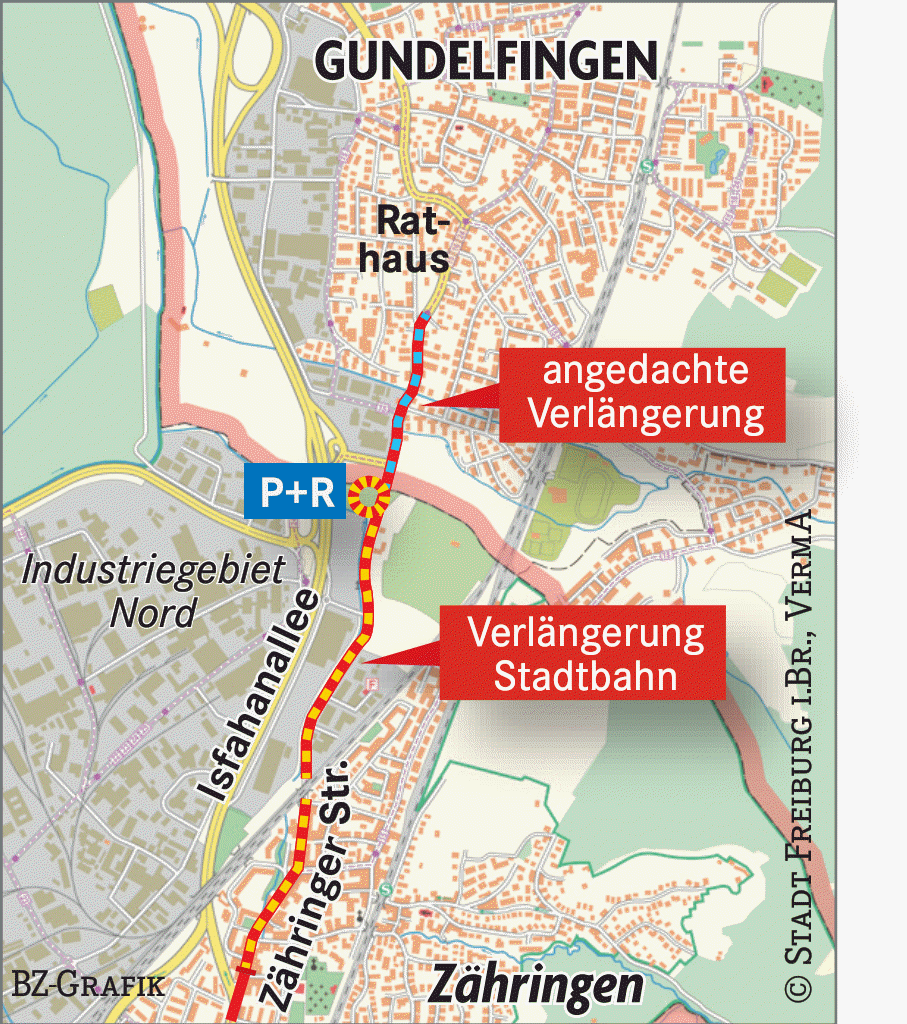 Gundelfingens Traum von der Tram - Gundelfingen - Badische Zeitung