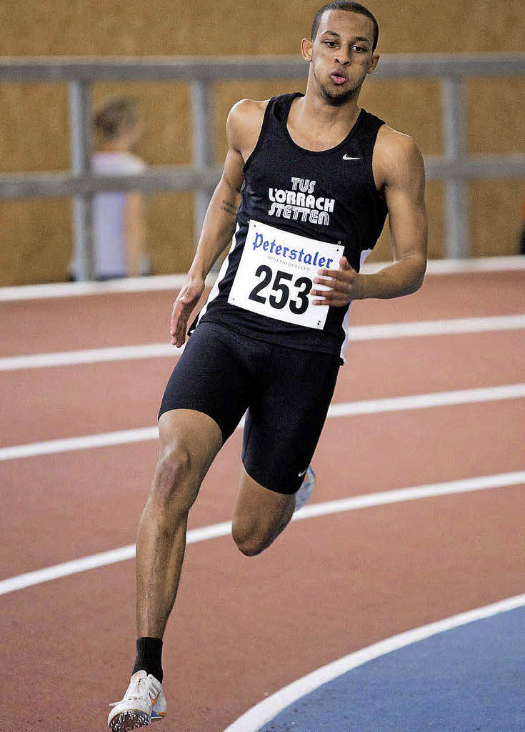Adam Berhe läuft ganz vorne weg - Leichtathletik (regional) - Badische ...