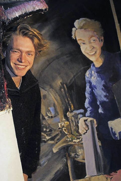 Acryl und Öl im Großformat - Müllheim - Badische Zeitung