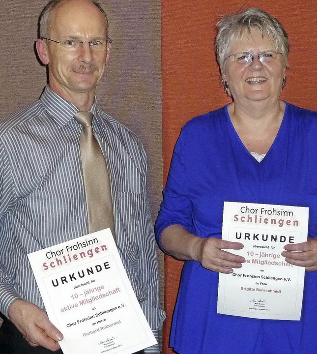 AUS DEN VEREINEN - Schliengen - Badische Zeitung