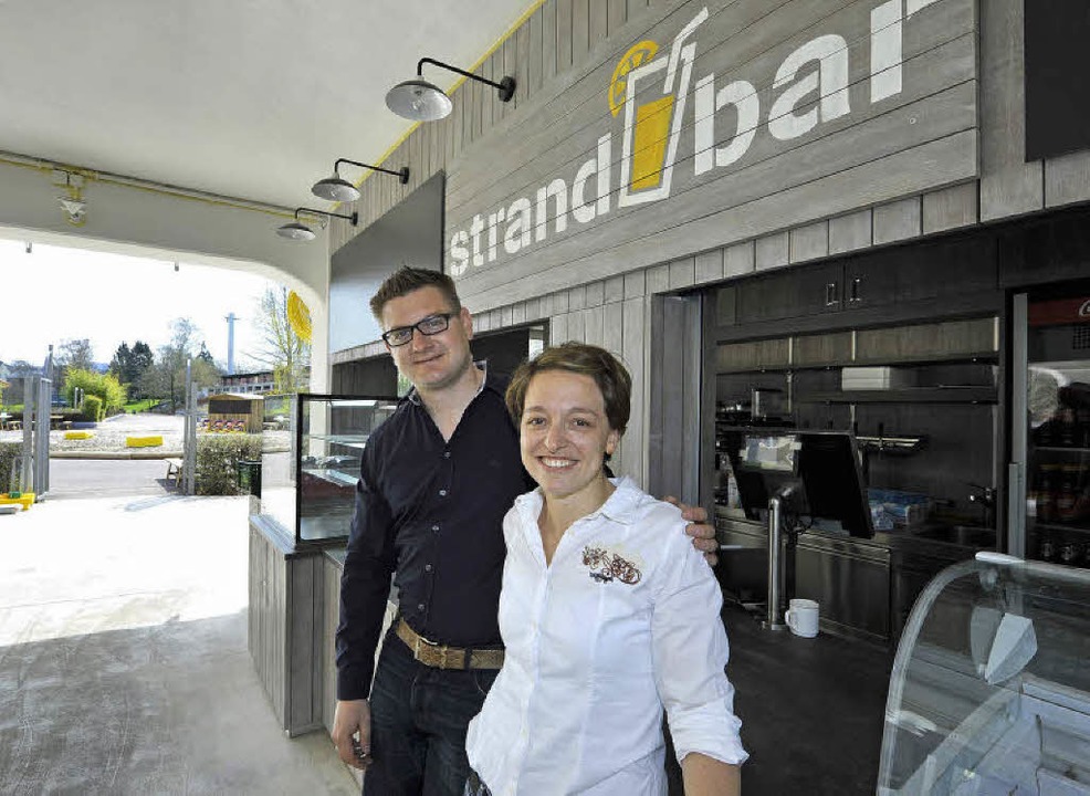 Funkelnagelneue Strandbar im Strandbad - Freiburg - Badische Zeitung