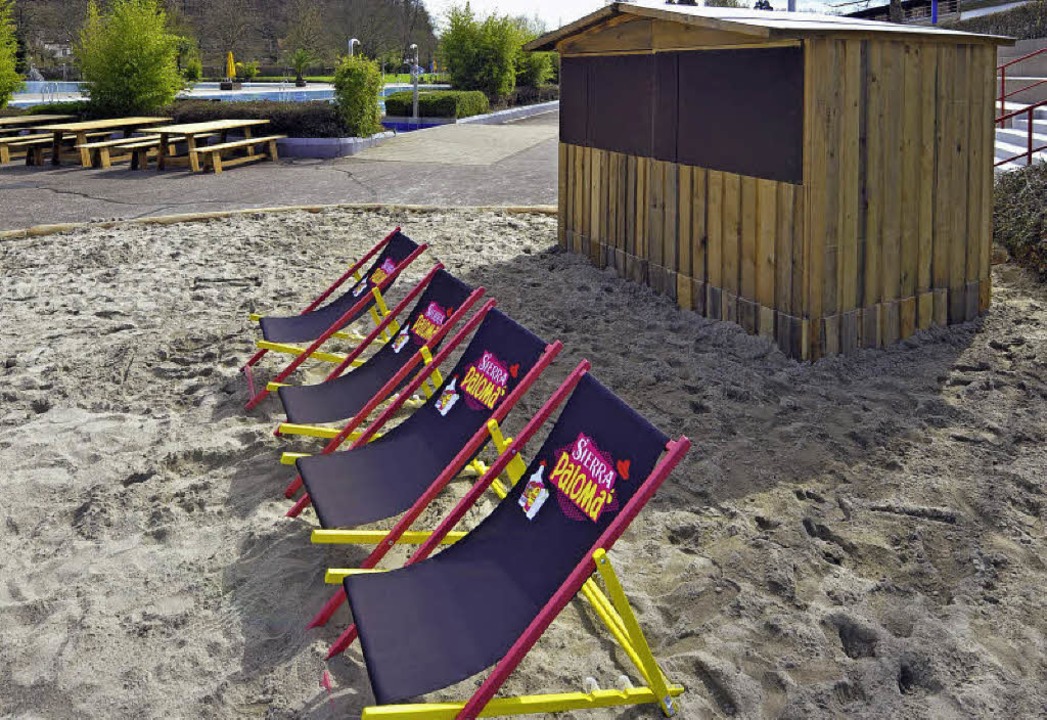Funkelnagelneue Strandbar im Strandbad - Freiburg - Badische Zeitung