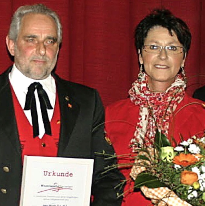 Moritz Gut ist jetzt Ehrenmitglied - Vogtsburg - Badische Zeitung