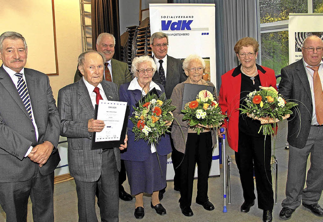 Seit 60 Jahren sozial engagiert - Vogtsburg - Badische Zeitung