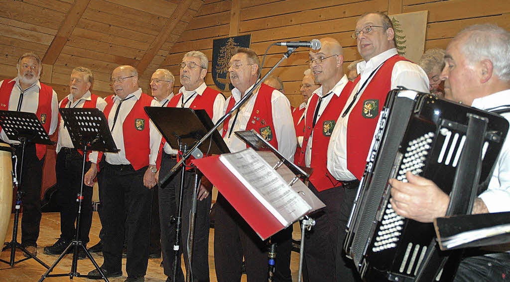 Ein Abend zum Tanzen, Schunkeln und Zuhören - Görwihl - Badische Zeitung