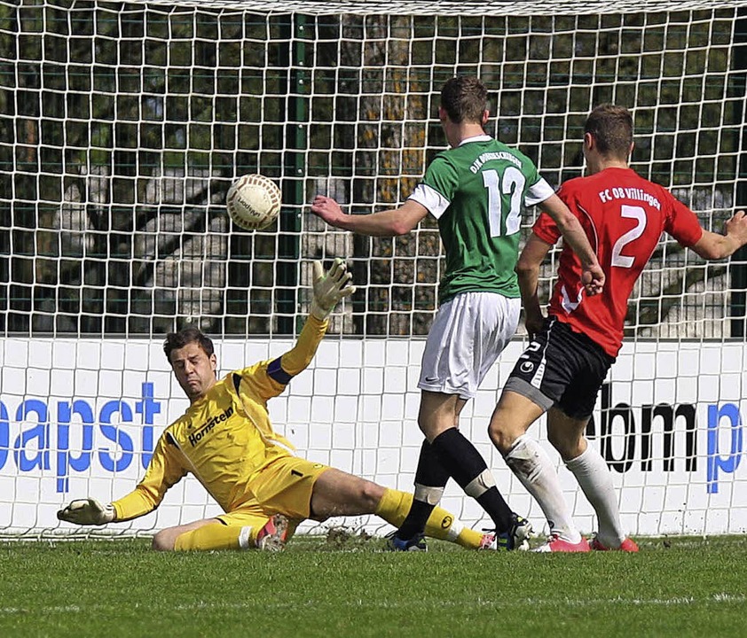 Miletic wehrt alles ab - Landesliga Staffel 3 - Badische Zeitung