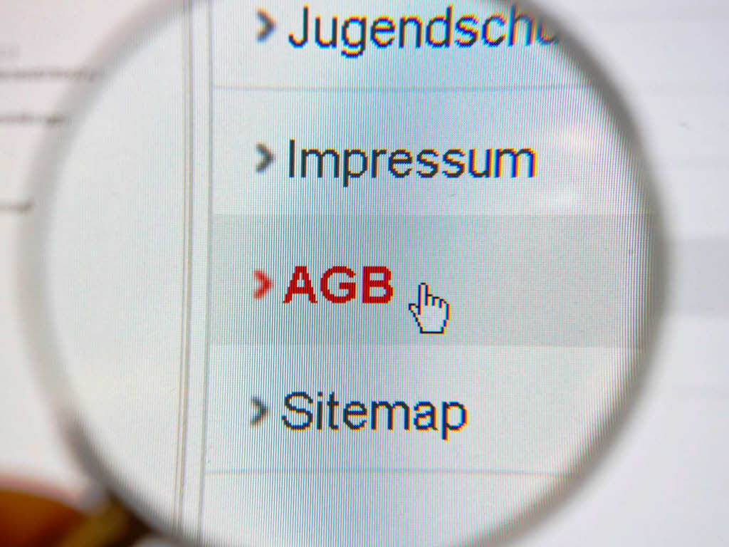 Auch im Internet auf die AGB achten - Computer & Medien - Badische Zeitung