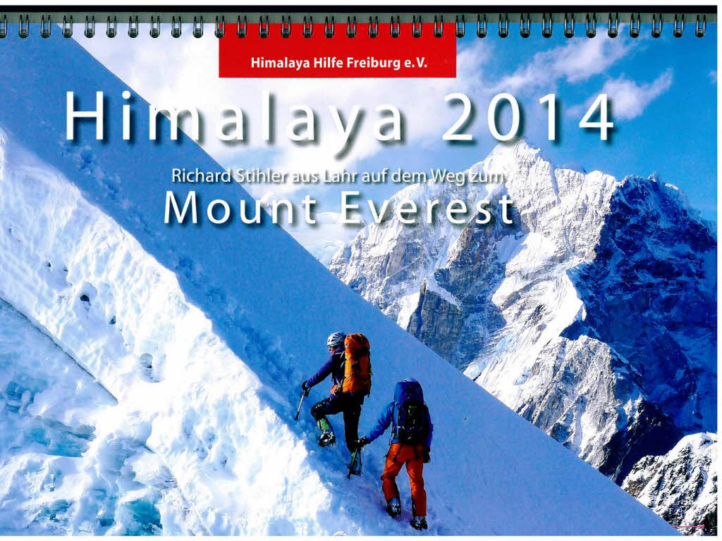 Kalender dokumentiert die Mount Everest-Besteigung eines Lahrer ...