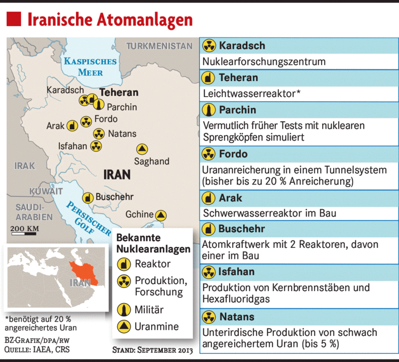 Was das Übergangsabkommen zum Atomprogramm bedeutet - Ausland ...