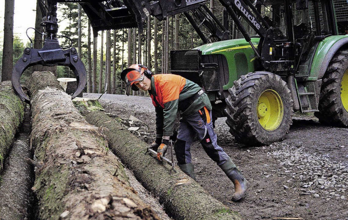 Die Arbeit geht einem Bauern nie aus - Waldkirch - Badische Zeitung