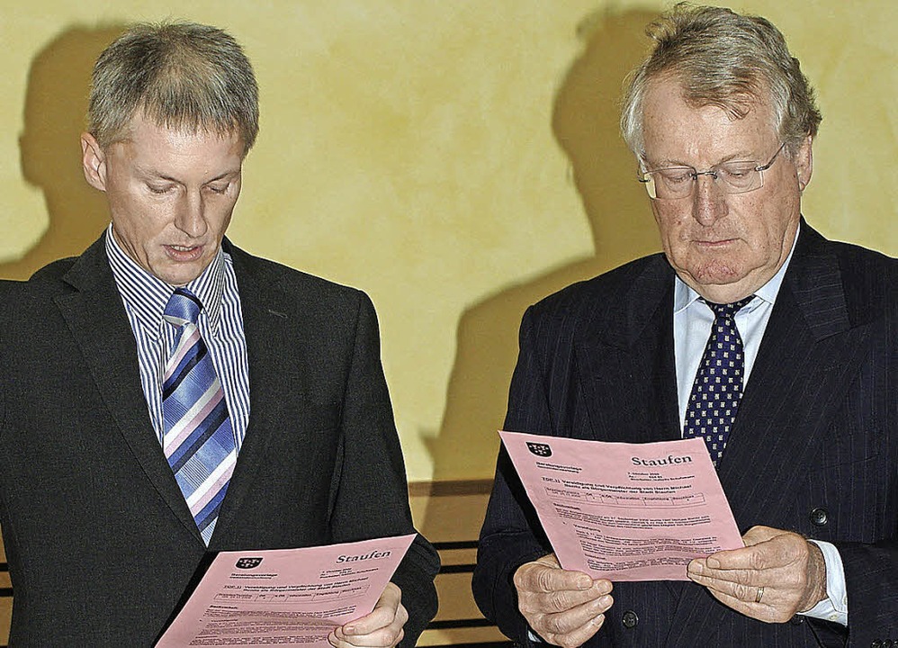 Zuversicht auch ohne Rinderle - Staufen - Badische Zeitung