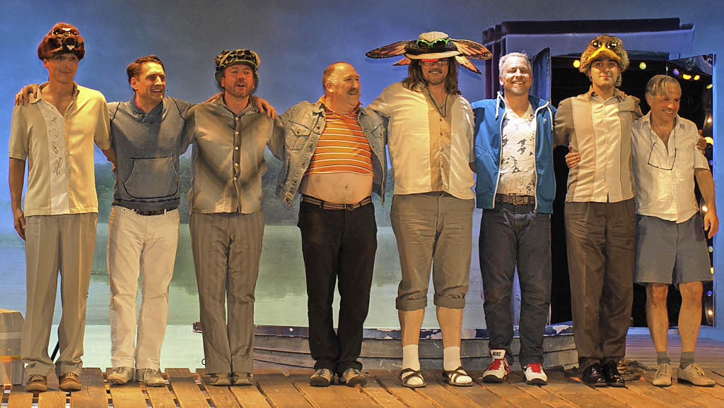 Der Zahn der Zeit nagt auch am Manne - Theater - Badische Zeitung