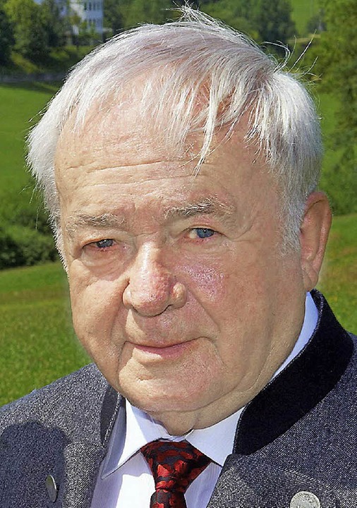 Mit 80 will er es geruhsamer angehen - Schuttertal - Badische Zeitung