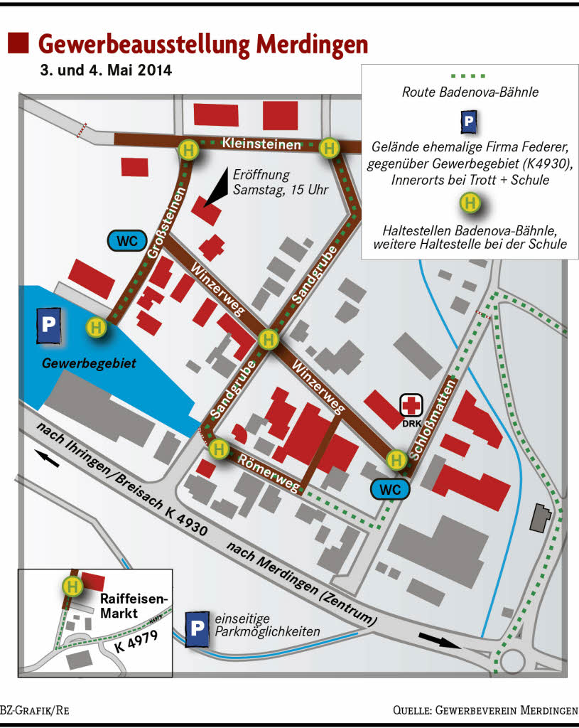 Gewerbeschau mit "MeGa"-Programm - Merdingen - Badische Zeitung