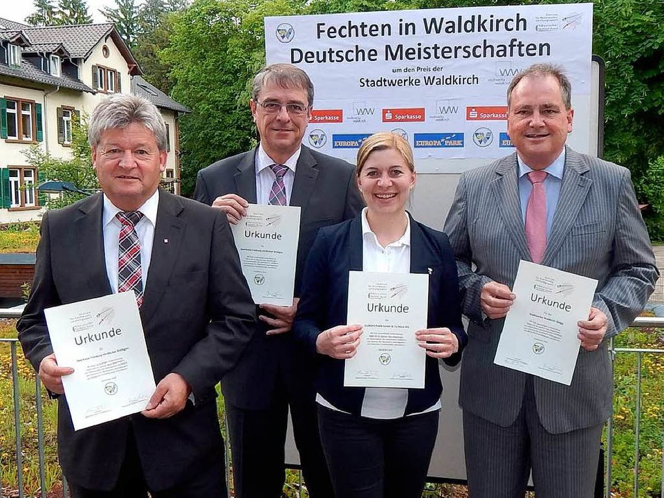Deutsche Fechtmeisterschaften in Waldkirch - Waldkirch - Badische Zeitung