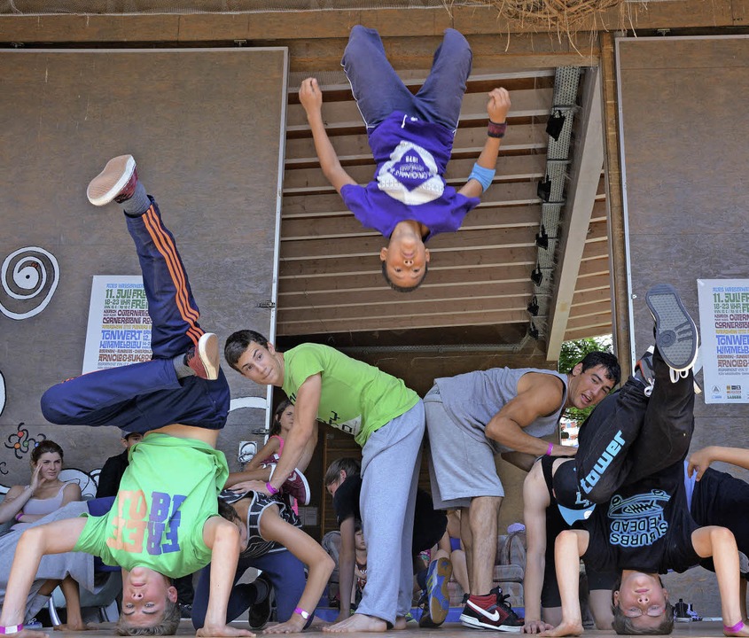 Integration beim Breakdance - Lörrach - Badische Zeitung