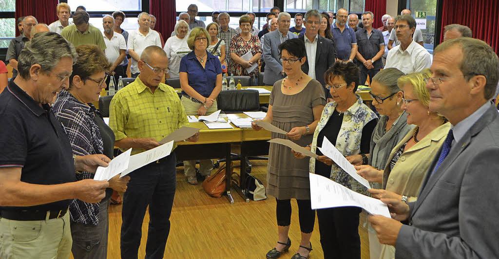 DER GEMEINDERAT - Rheinfelden - Badische Zeitung