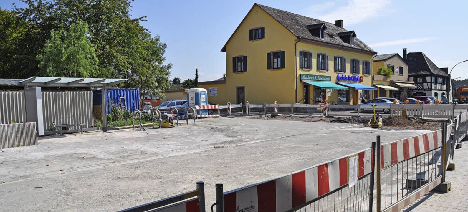 Sanierung der Ortsmitte kommt voran - Umkirch - Badische Zeitung
