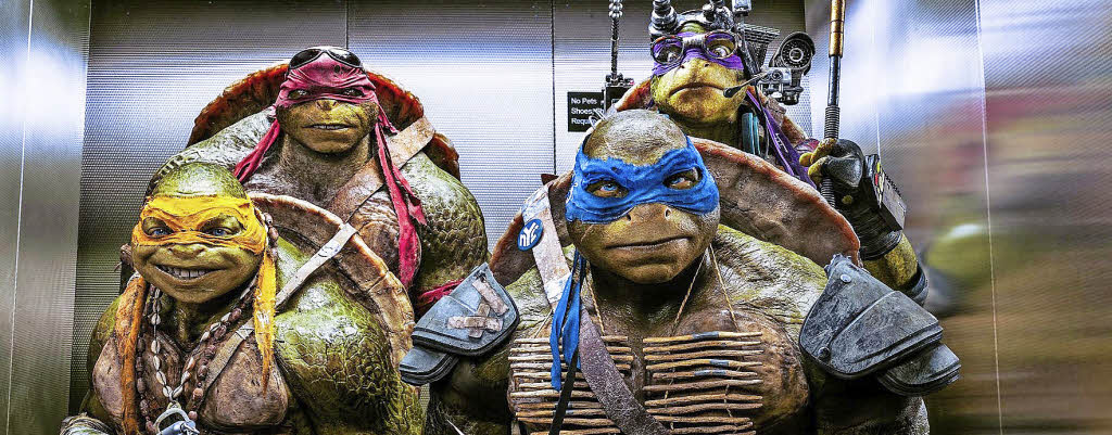Panzer, Power, Pizza: „Teenage Mutant Ninja Turtles“ - Kino - Badische ...