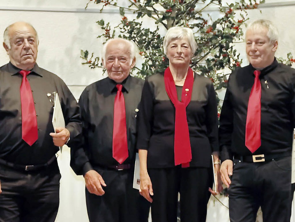 Ein treues Chor-Quartett - Steinen - Badische Zeitung