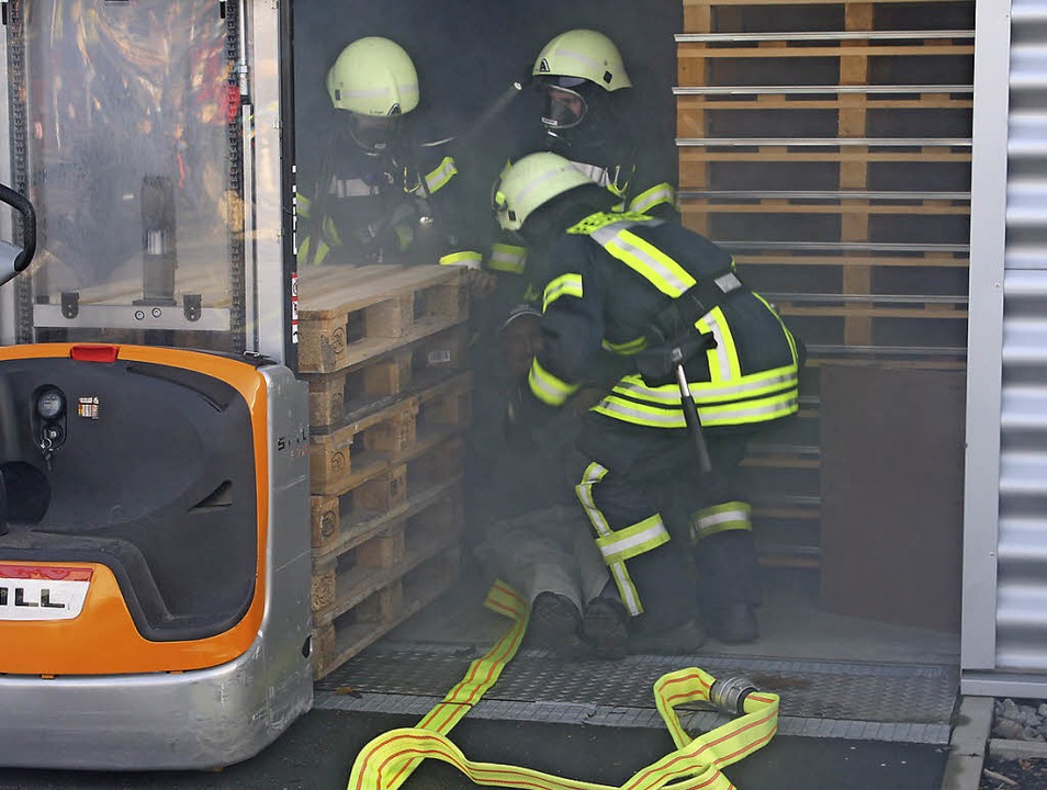 "Antreten zum Ausrücken!" - Denzlingen - Badische Zeitung