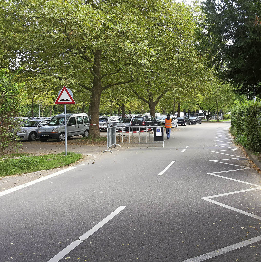 Stadt erweitert Strandbad-Parkplatz - Offenburg - Badische Zeitung
