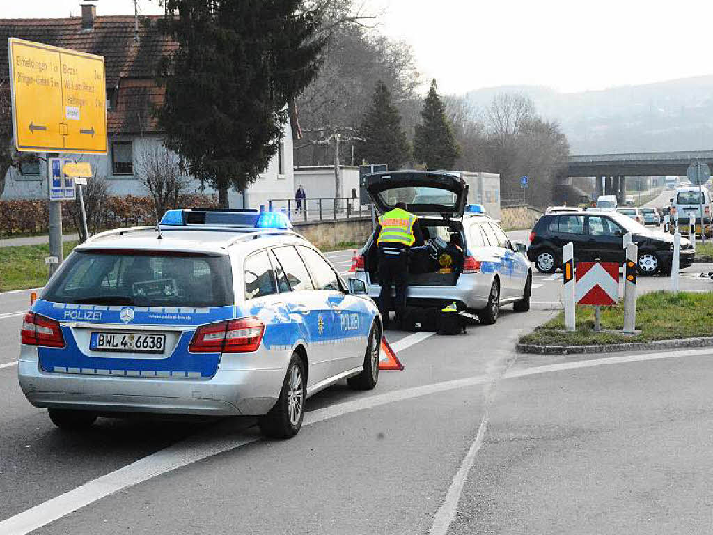 Schon wieder Unfall an der Autobahnauffahrt - Weil am Rhein - Badische Zeitung