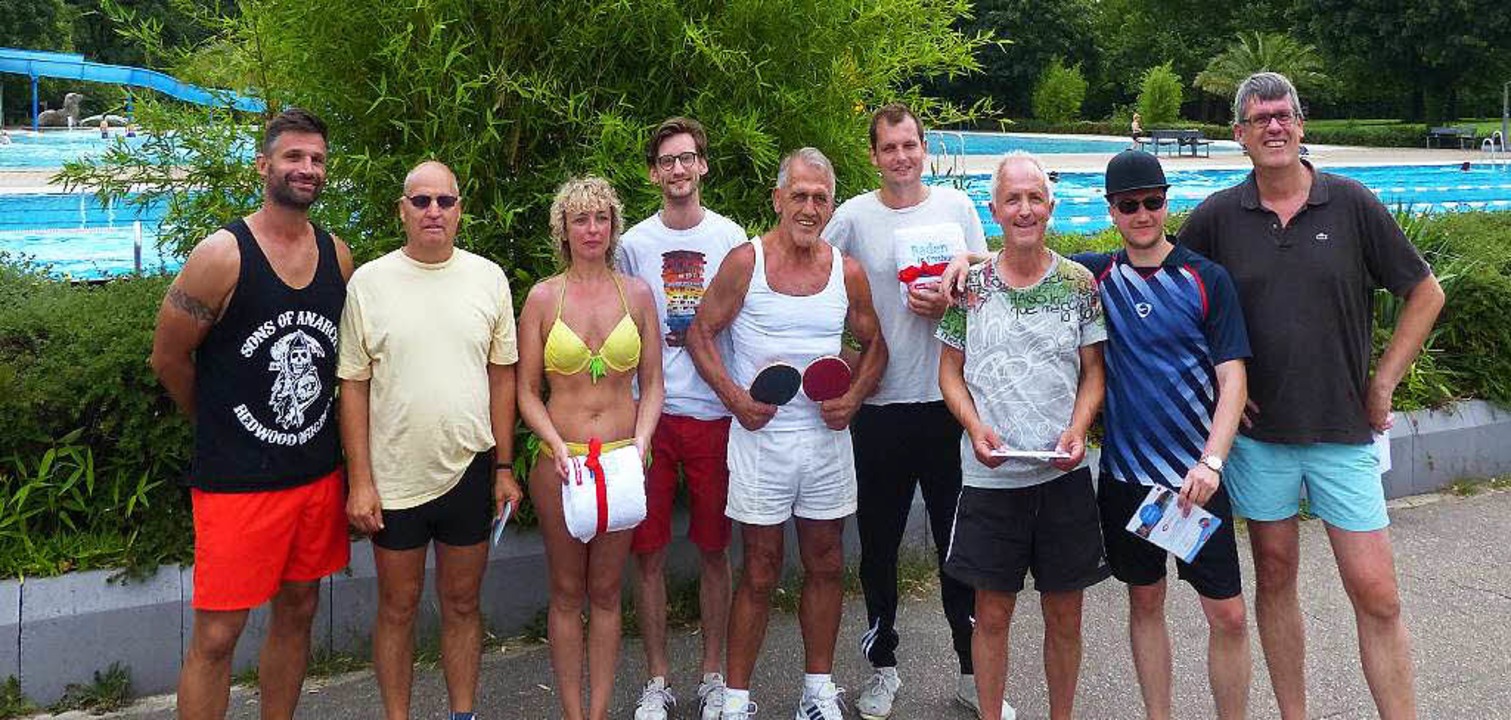 Schmettern und Schnippeln im Strandbad – auch Promis mischen mit ...