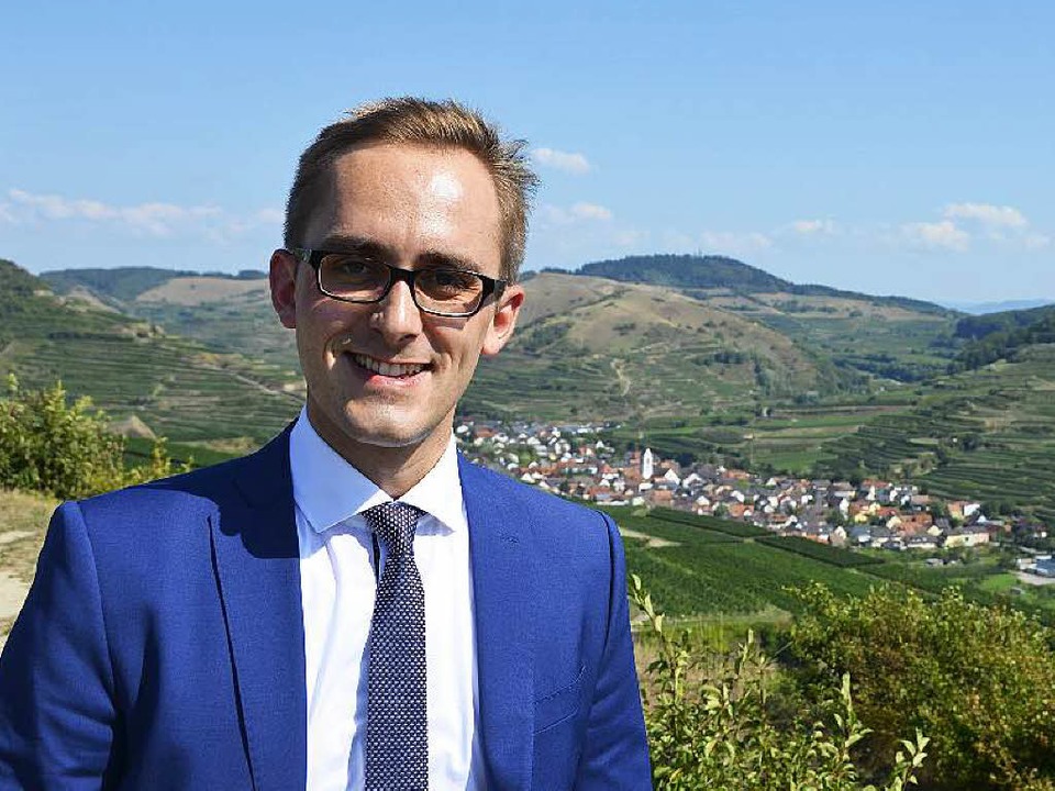 Benjamin Bohn fühlt sich wohl im Bürgermeister-Job - Vogtsburg ...