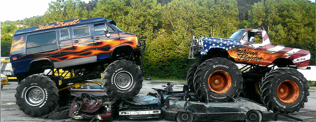 Die Germania Monster Truck Show Chaos Extrem in Bad Säckingen ...
