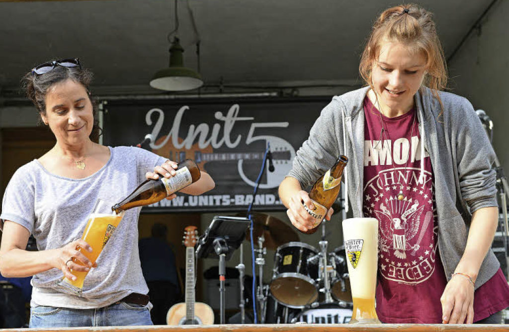 Das gibt's nur in der Wiehre: Backsteinkäse als Hockspezialität ...