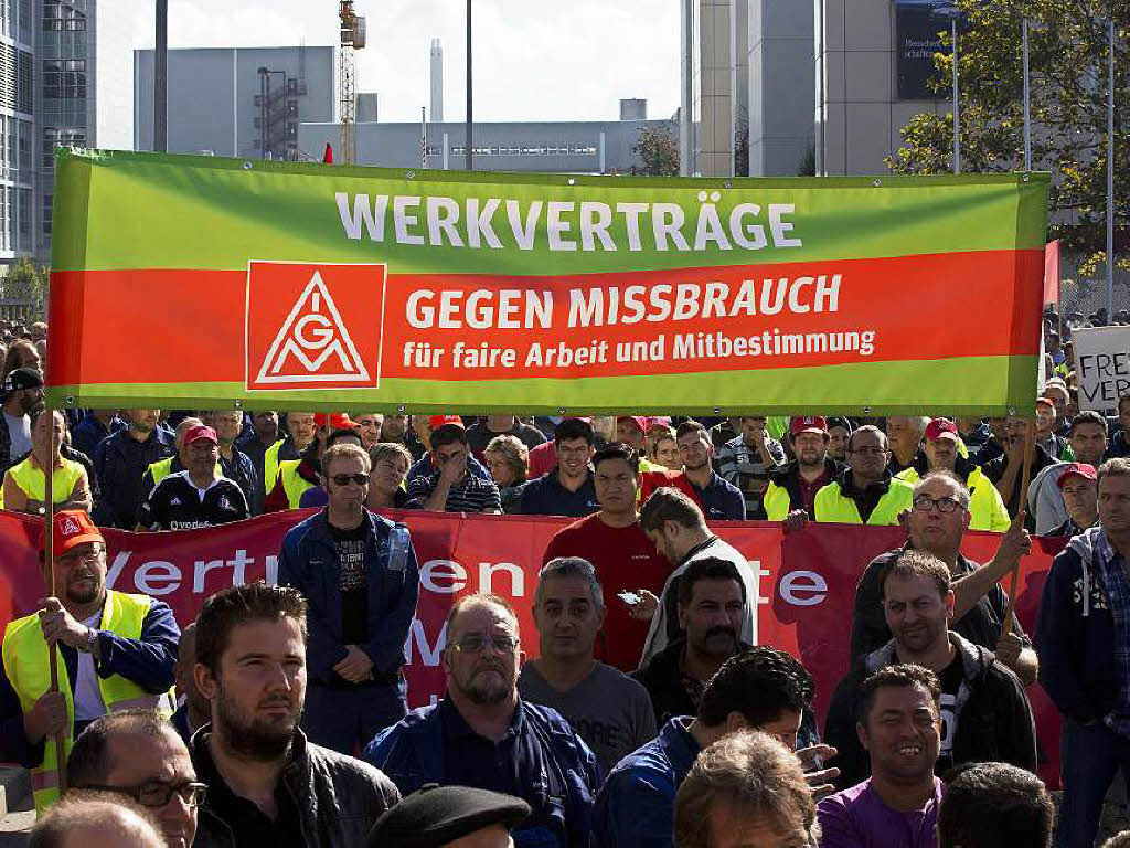 Sind Werkvertragler die neuen Leiharbeiter? - Wirtschaft - Badische Zeitung