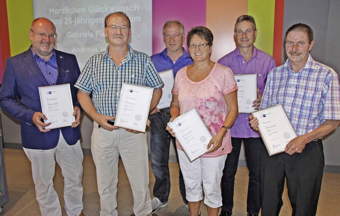 Sto zeichnet in Weizen verdiente Mitarbeiter aus - Stühlingen ...