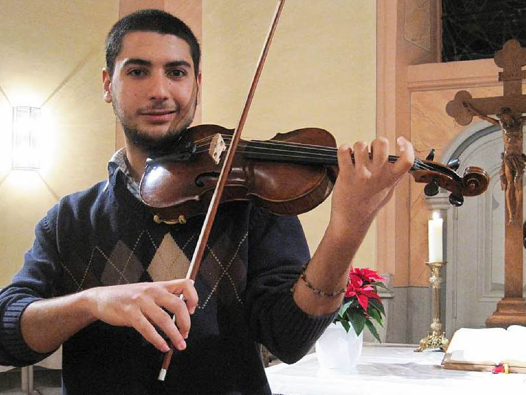 Geiger aus Syrien will in Lahr wieder Fuß fassen - Lahr - Badische Zeitung