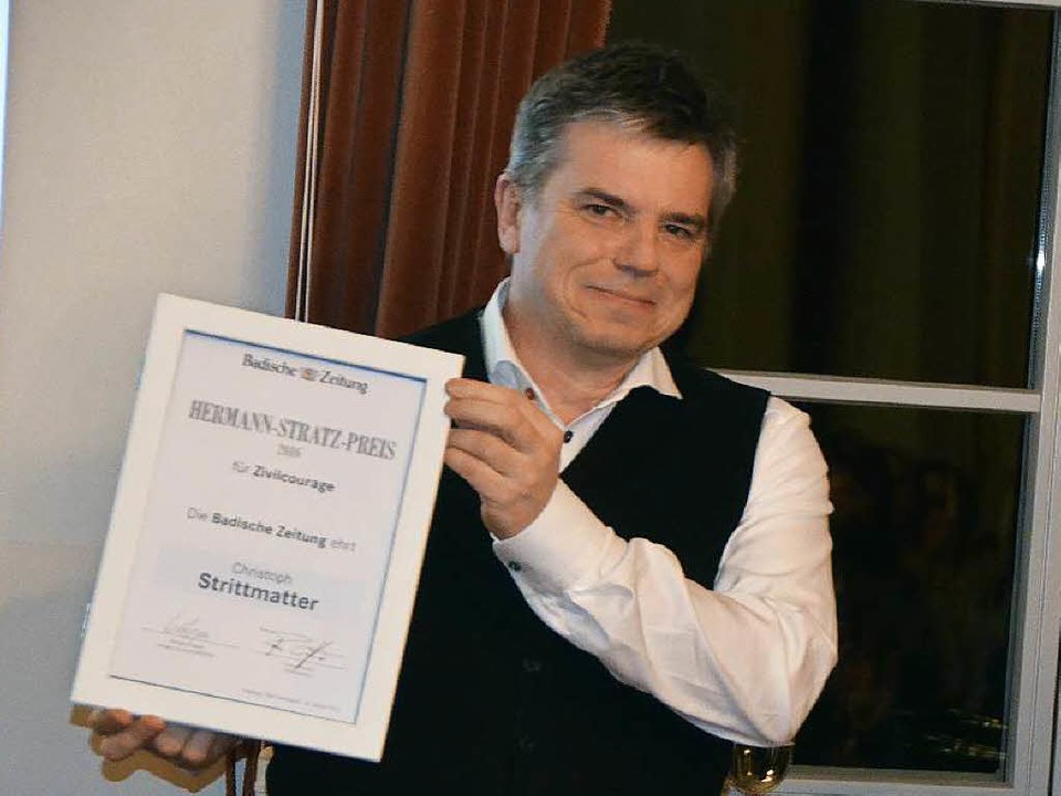 Christoph Strittmatter erhält Hermann-Stratz-Preis - Bad Säckingen ...