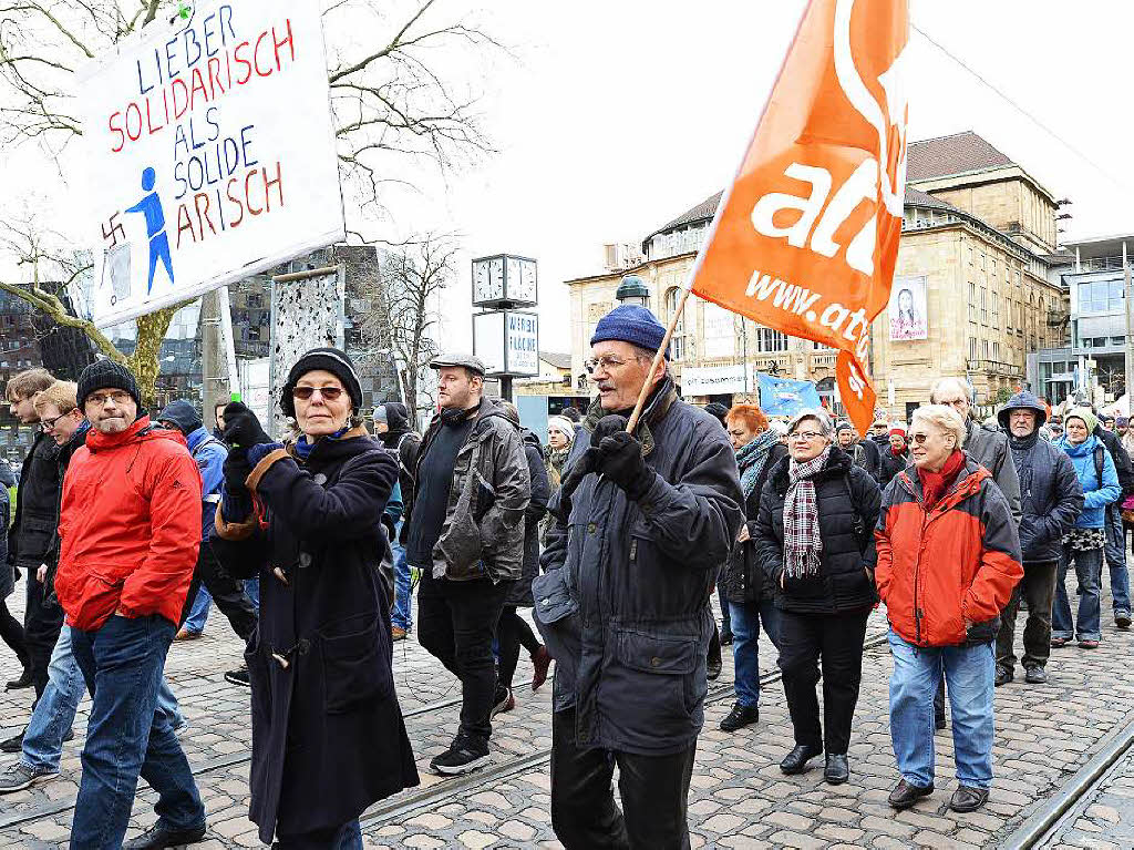 Fotos Dgb Demo Gegen Rassismus In Freiburg Freiburg Fotogalerien