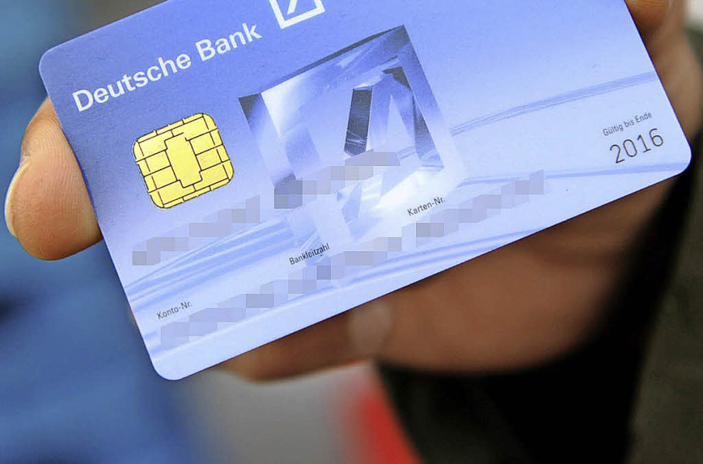 Das Land geht bei der Geldkarte voran - Südwest - Badische Zeitung