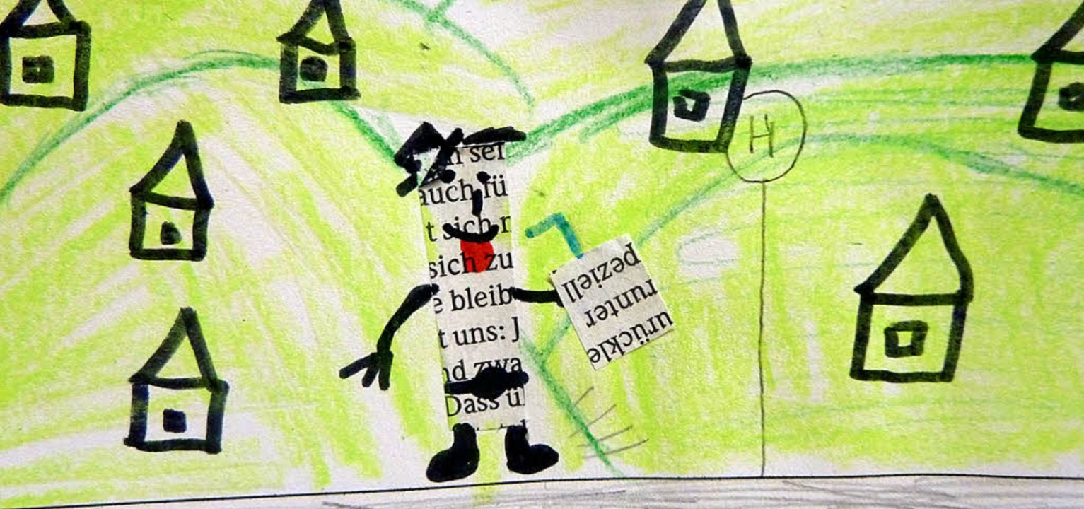 Ein Zeitungsblatt auf Wanderschaft - Zisch-Texte - Badische Zeitung