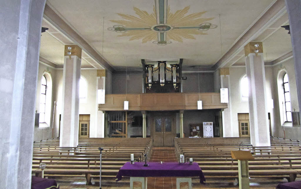 Start für Renovierung der Kirche - Kenzingen - Badische Zeitung