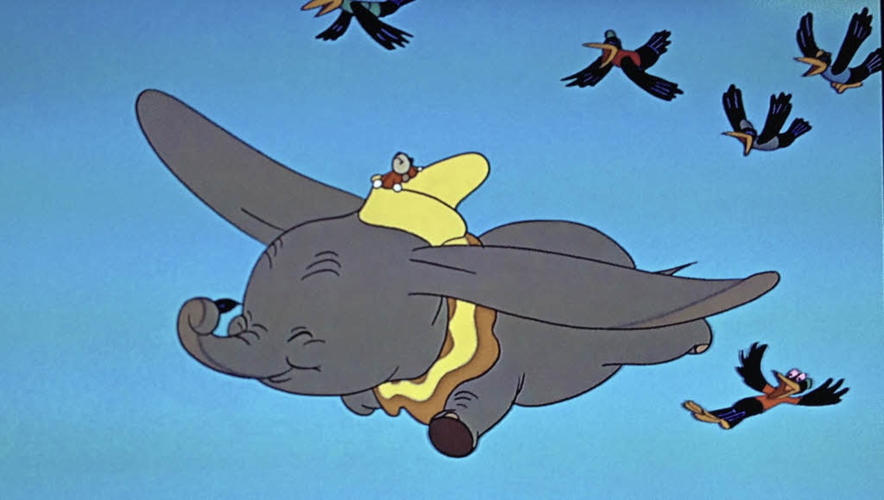 "Dumbo, der fliegende Elefant" läuft im Kommunalen Kino Freiburg ...