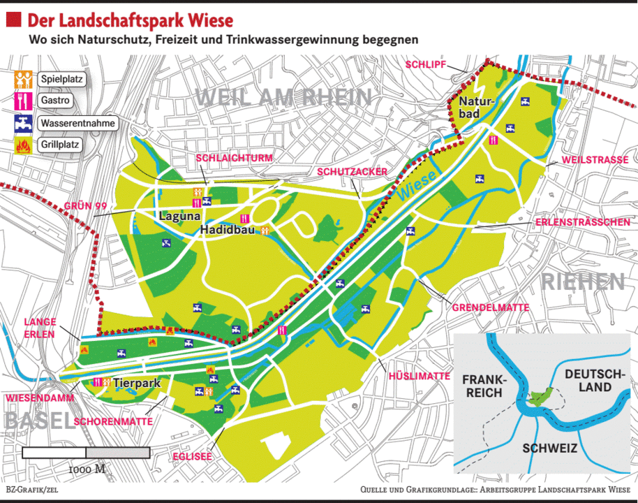 Ein Park mit vielen Funktionen - Weil am Rhein - Badische Zeitung