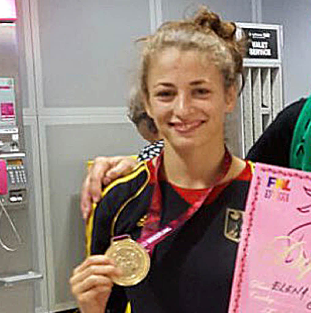 Empfang für Elena Brugger - Ringen - Badische Zeitung