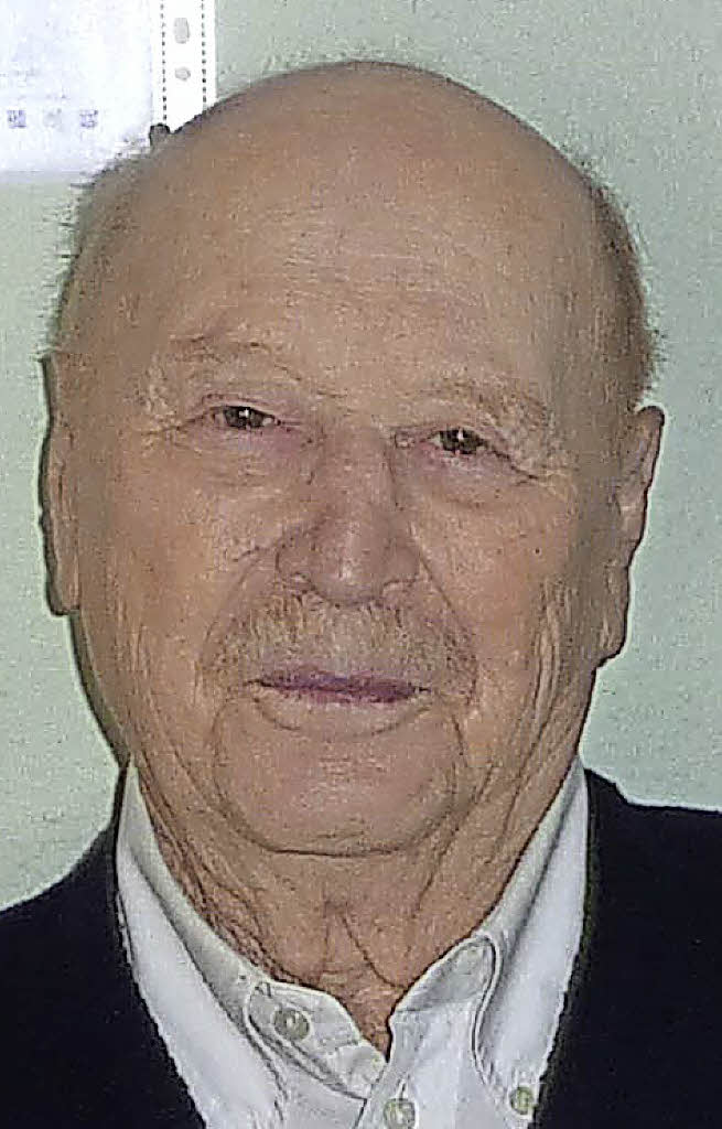 Walter Schmidt wurde 85 - Teningen - Badische Zeitung