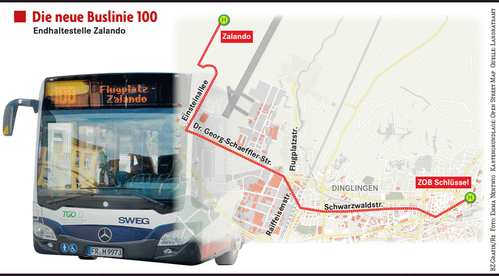 Neue Buslinie fährt ab 1. September zweimal täglich bis zur ...