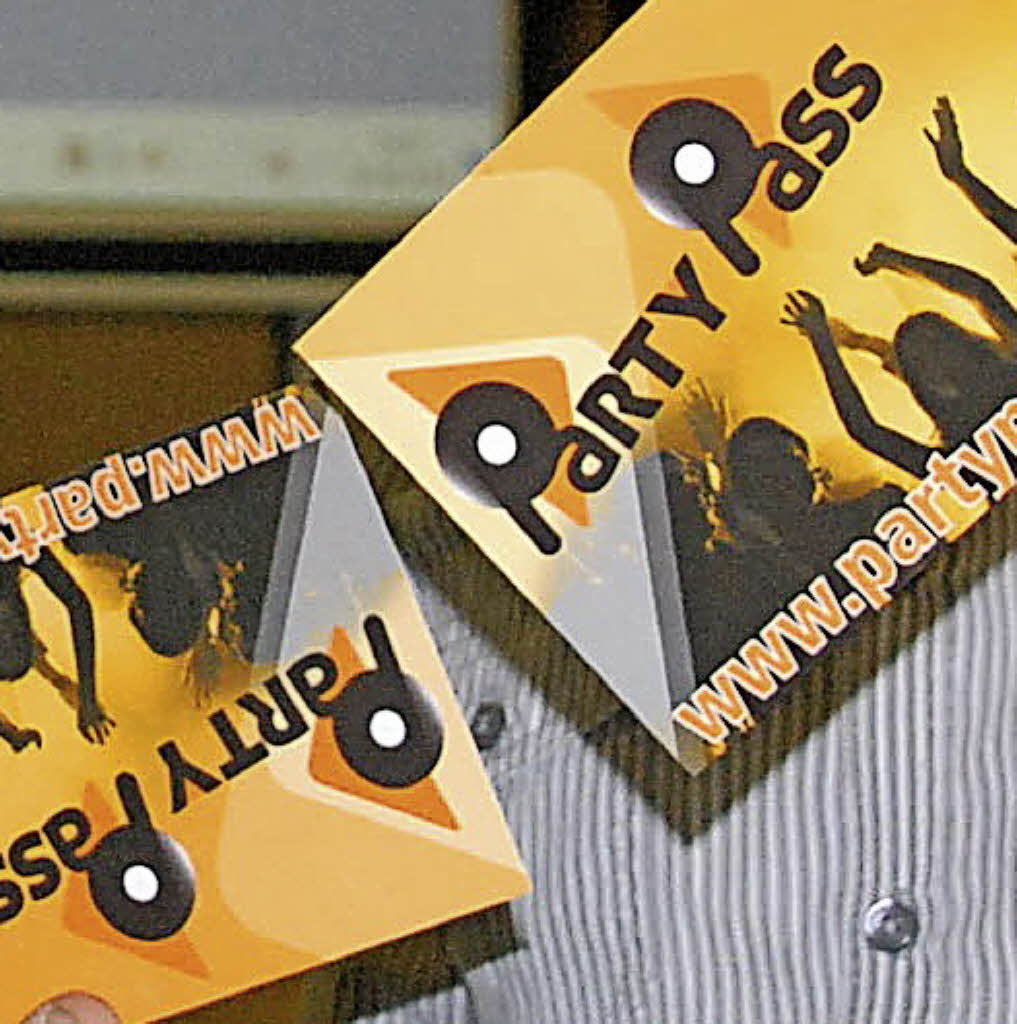 Die Gemeinde setzt auf den Partypass - Freiamt - Badische Zeitung