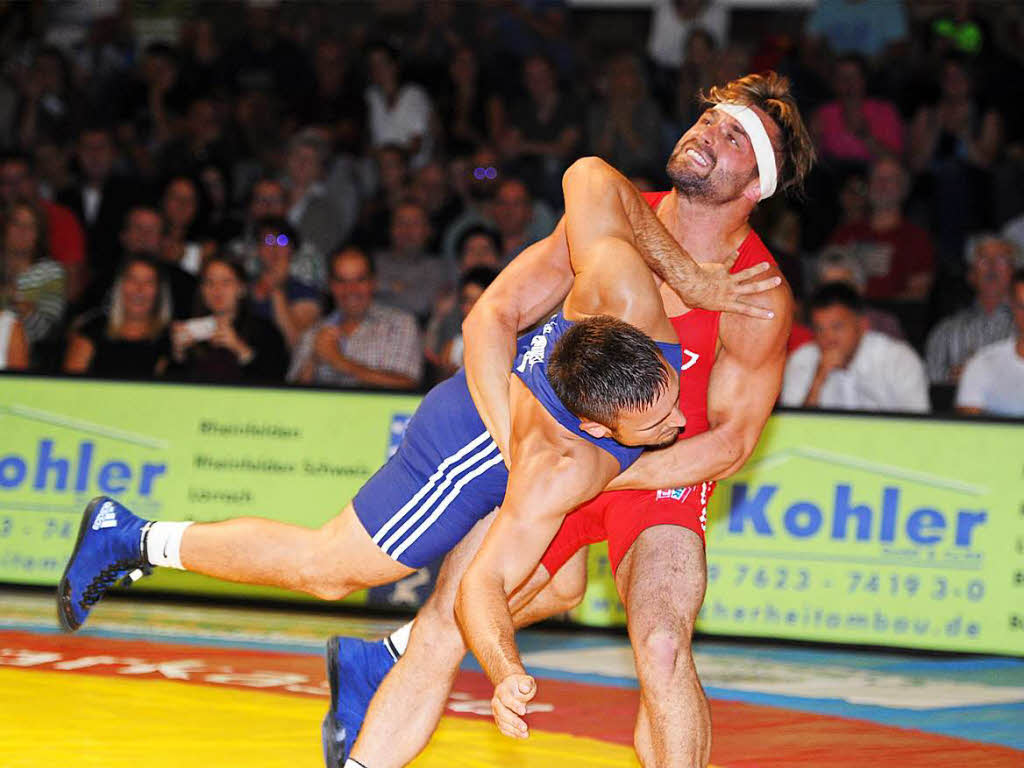 TuS Adelhausen feiert gegen Mainz den ersten Saisonsieg - Ringen - Badische Zeitung