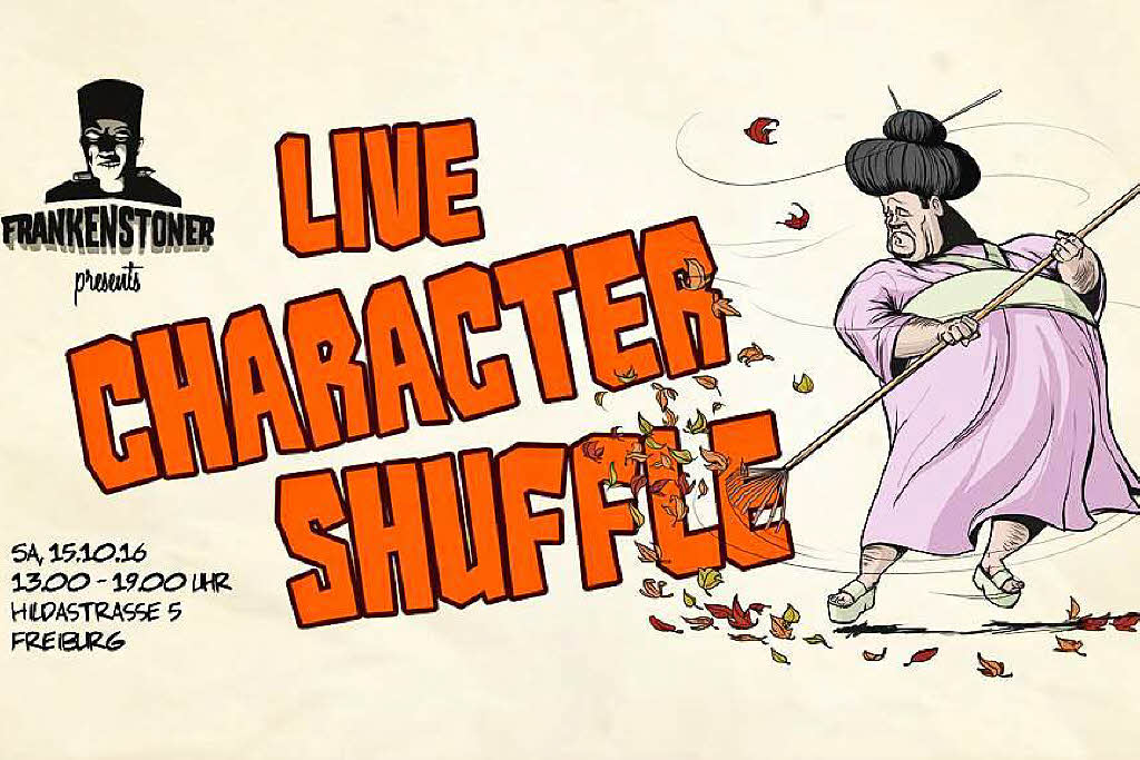 Beim "Live Character Shuffle" kannst Du deinen eigenen Comic-Charakter ...