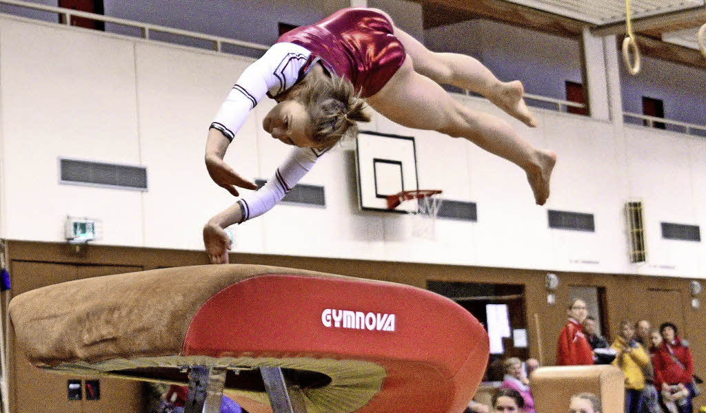 Höhenflüge in der Franz-Beckert-Halle - Turnen - Badische Zeitung